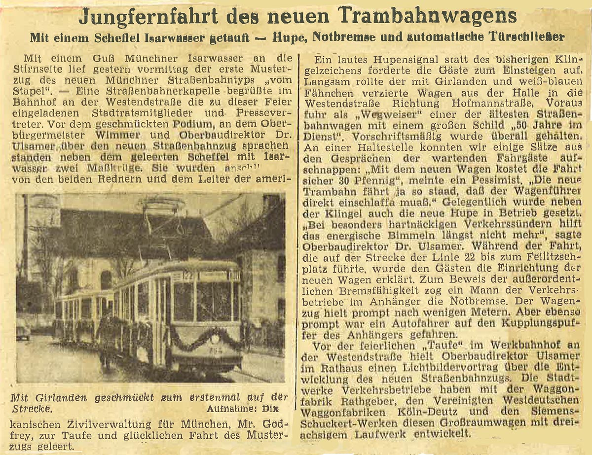 Die bewegte Trambahngeschichte des Harras in München